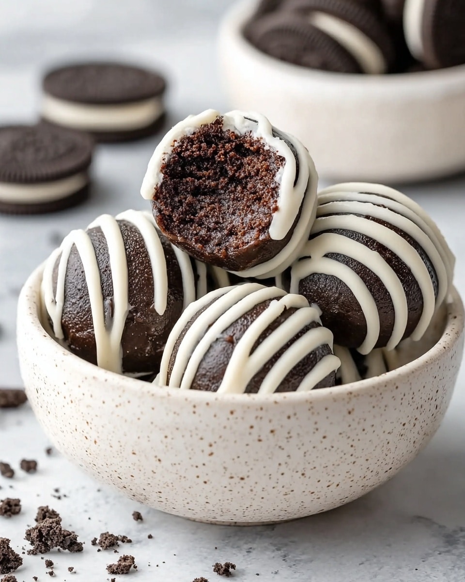 Tasty Oreo Protein Balls - Healthy, Quick Energy Snack